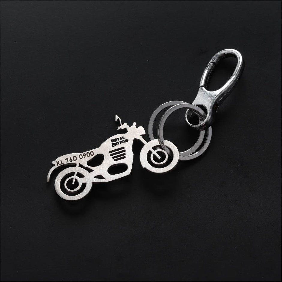 Personalized Bike Keychain – Uphaar